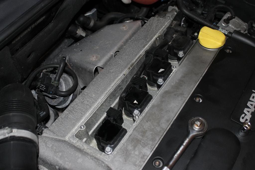 First spark plug change!!! (black plugs) | SaabCentral Forums