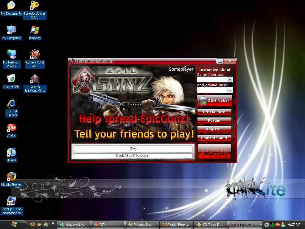 [Preview] Custom Gunz Launcher Interface. | Page 2 | RaGEZONE - MMO Development Forums