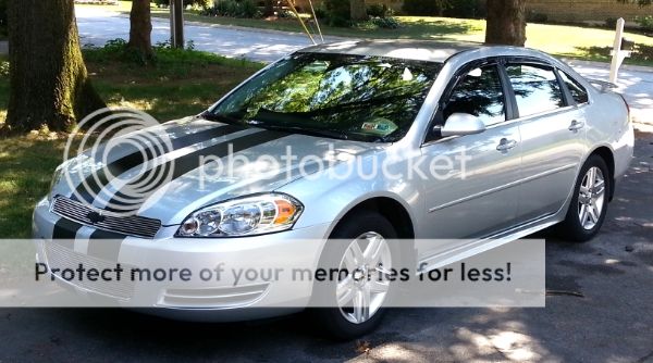 2012 Chevy Impala vinyl racing stripes. | Impala Forums