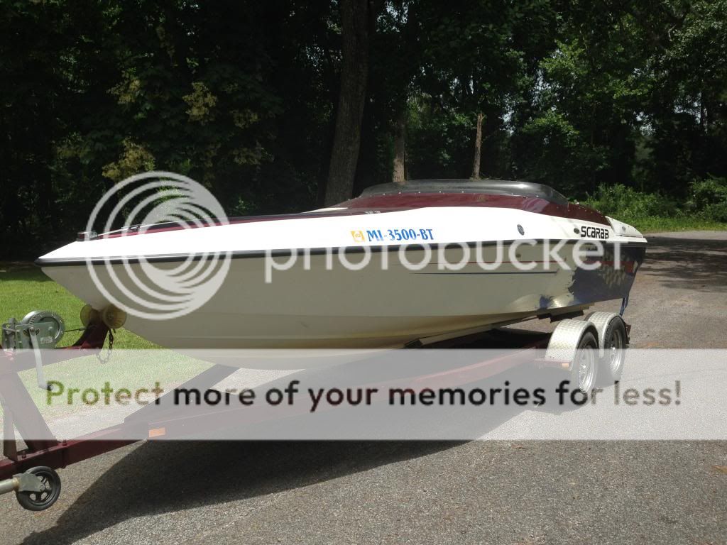 1997 Wellcraft Scarab 22. Procharged BBC 502 $16,000