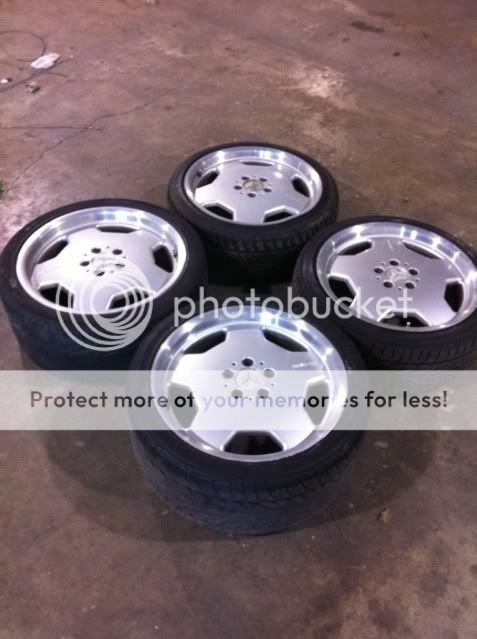 W210 AMG Monoblocks on a W124 - PeachParts Mercedes-Benz Forum