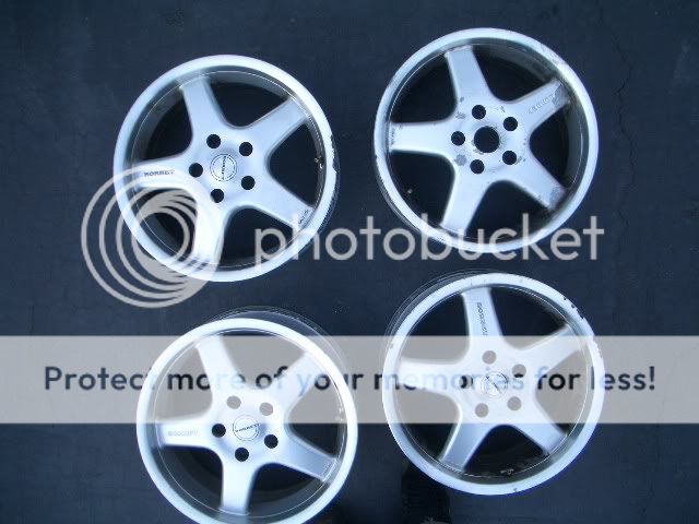 FT/Feeler- Borbet Type E 5x120 17x8- JUST REFINISHED | VW Vortex ...