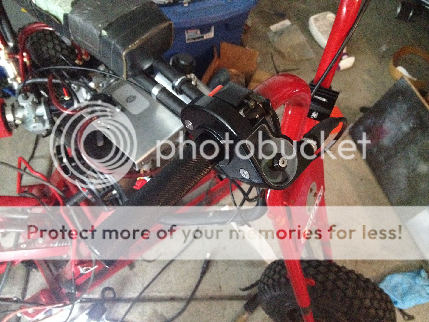 Bonanza Mini Bike Throttle Control/grips | OldMiniBikes.com