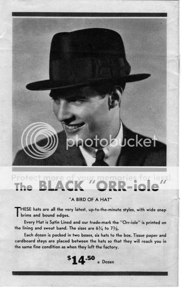 Robert Orr catalog 1930 | The Fedora Lounge